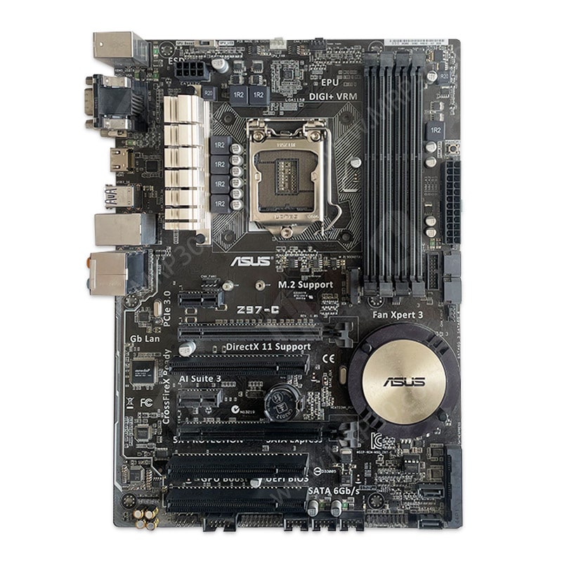 مشخصات فنی ، قیمت و خرید مادربرد ایسوس Z97-C - آرون کامپیوتر