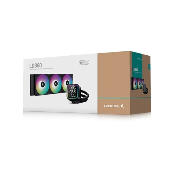 خنک کننده پردازنده مایع دیپ کول مدل LD360 - آرون کامپیوتر