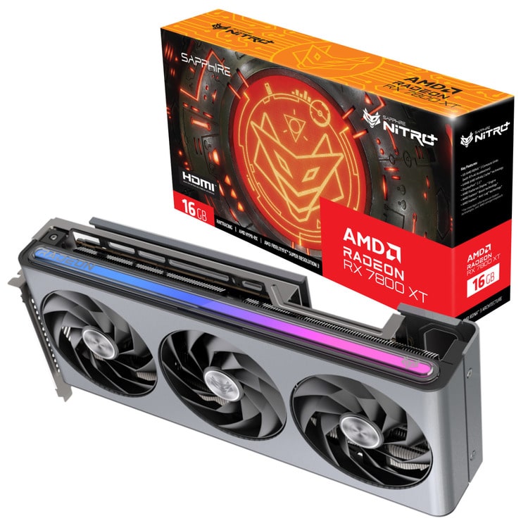 کارت گرافیک Sapphire Nitro Plus Radeon RX 7800 XT 16GB - آرون کامپیوتر